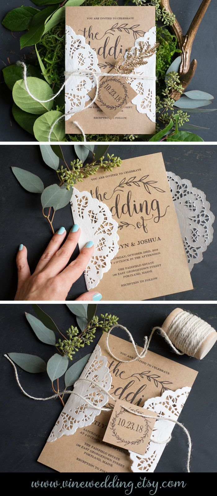27+ Inspired Photo of Affordable Wedding Invitation Sets - regiosfera.com