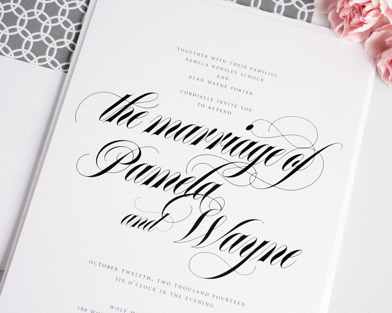 27+ Awesome Picture of Calligraphy Wedding Invitations - regiosfera.com