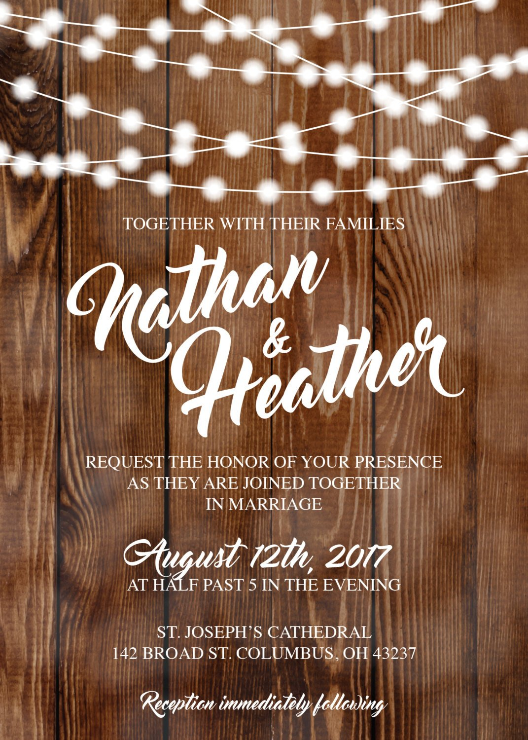 35+ Creative Photo of Country Rustic Wedding Invitations - regiosfera.com