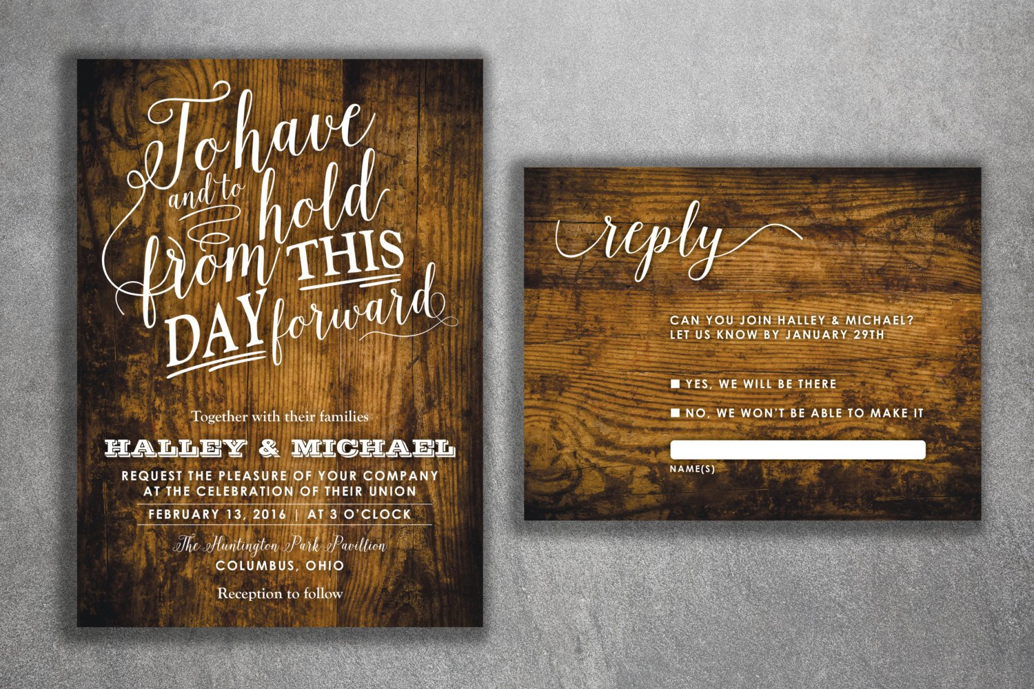 35+ Creative Photo of Country Rustic Wedding Invitations - regiosfera.com
