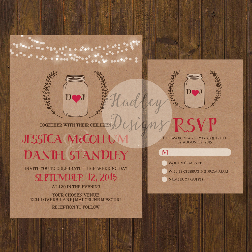 35+ Creative Photo of Country Rustic Wedding Invitations - regiosfera.com