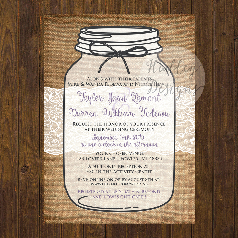 35+ Creative Photo of Country Rustic Wedding Invitations - regiosfera.com