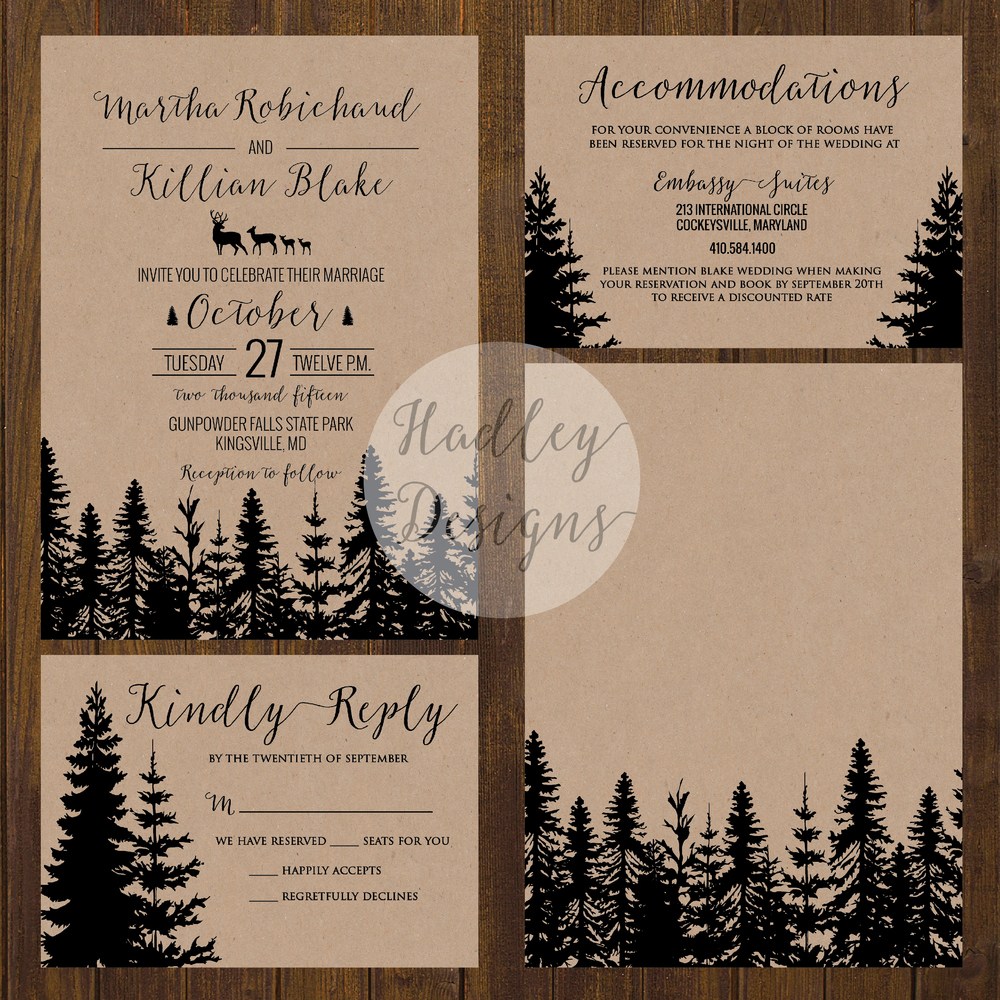 35+ Creative Photo of Country Rustic Wedding Invitations - regiosfera.com