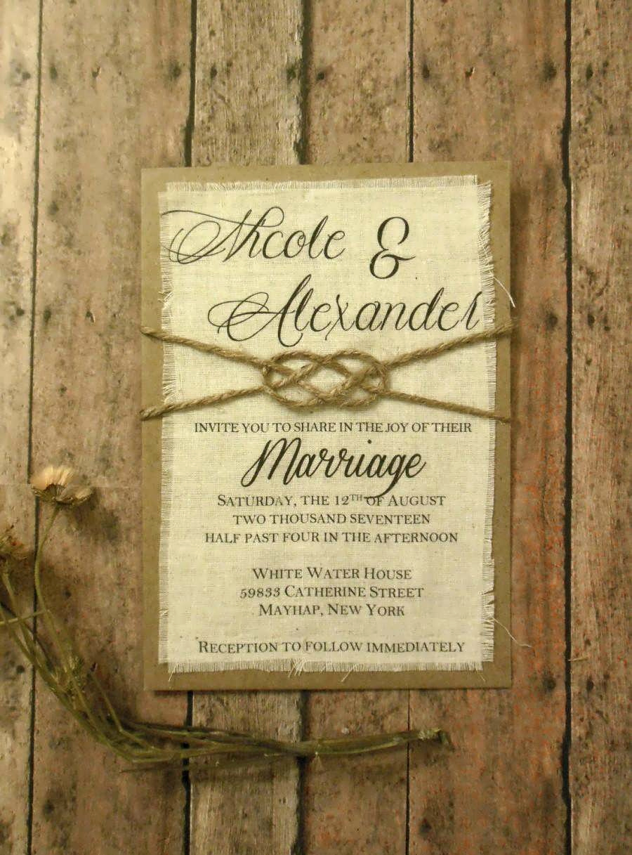 32+ Excellent Image of Country Style Wedding Invitations - regiosfera.com