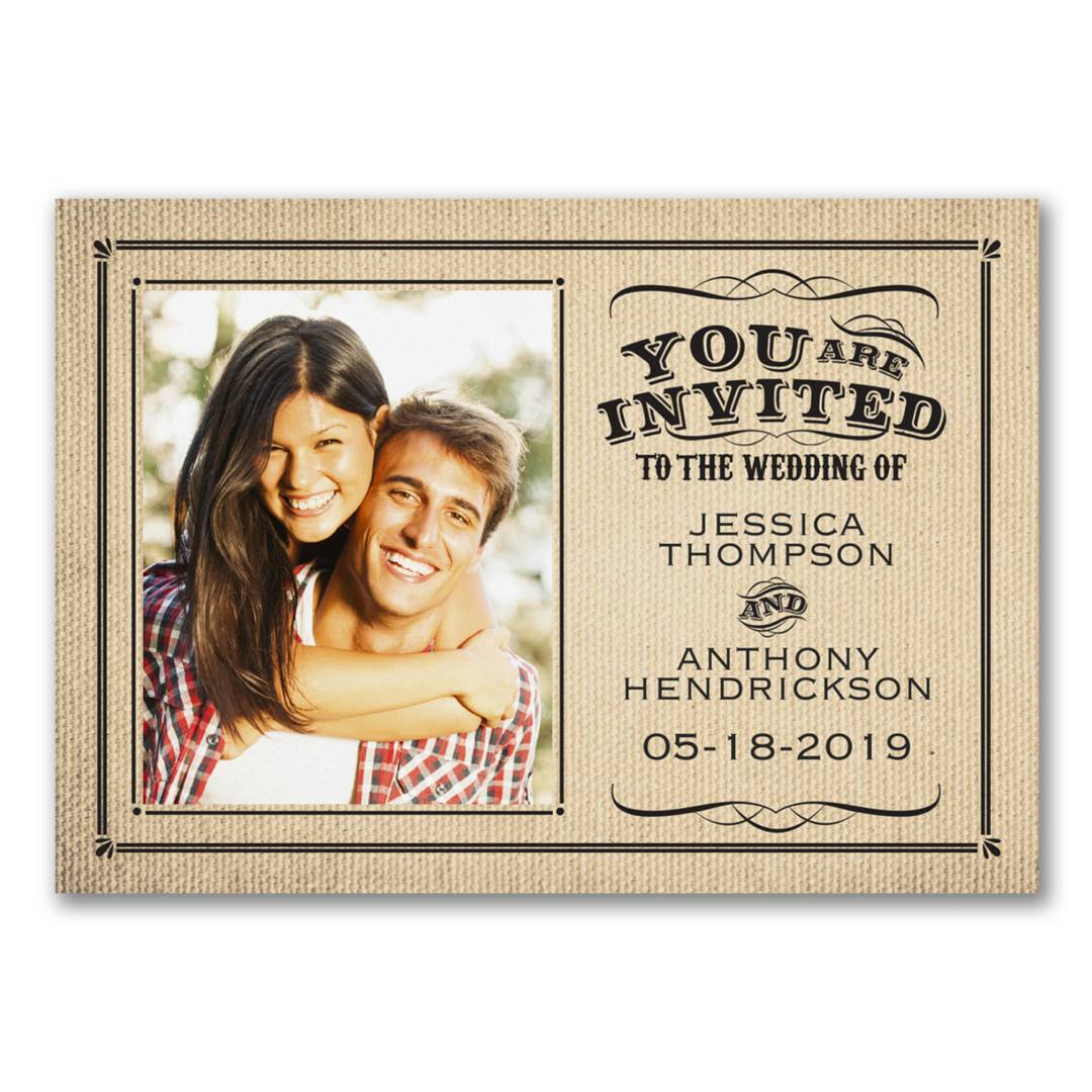 32+ Excellent Image of Country Style Wedding Invitations - regiosfera.com