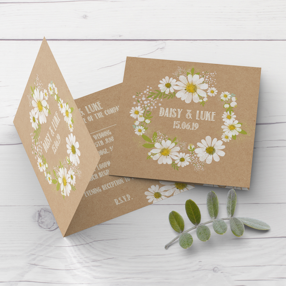 35+ Amazing Picture of Daisy Wedding Invitations - regiosfera.com