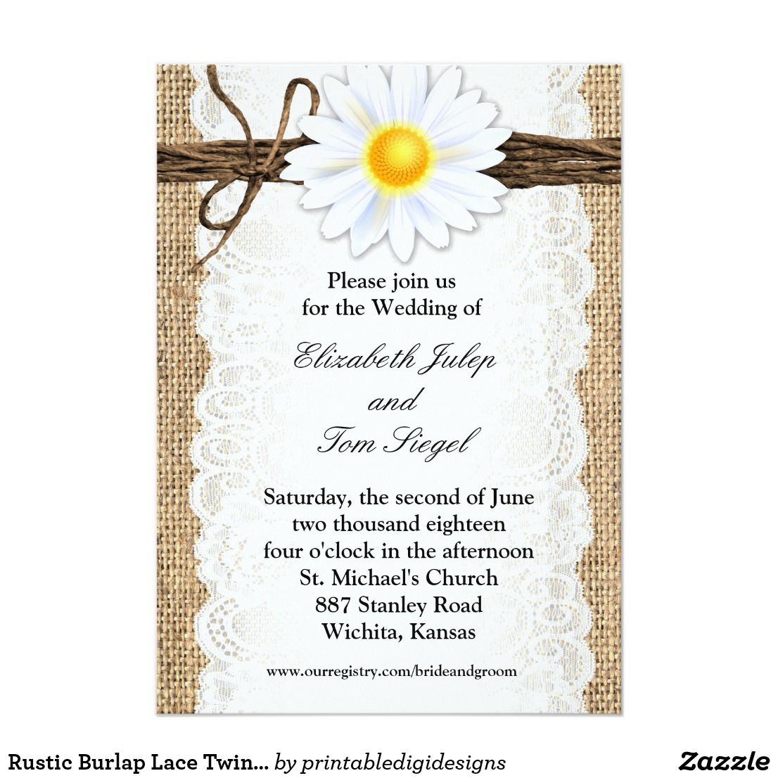 35+ Amazing Picture of Daisy Wedding Invitations - regiosfera.com
