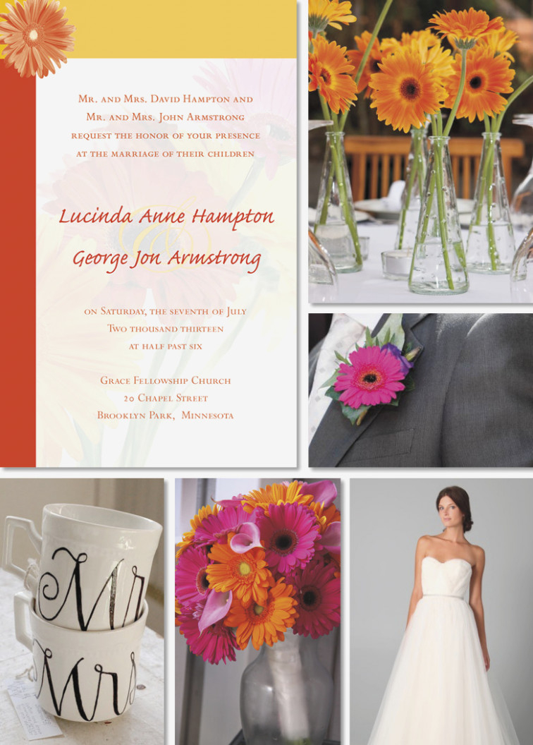 35+ Amazing Picture of Daisy Wedding Invitations - regiosfera.com