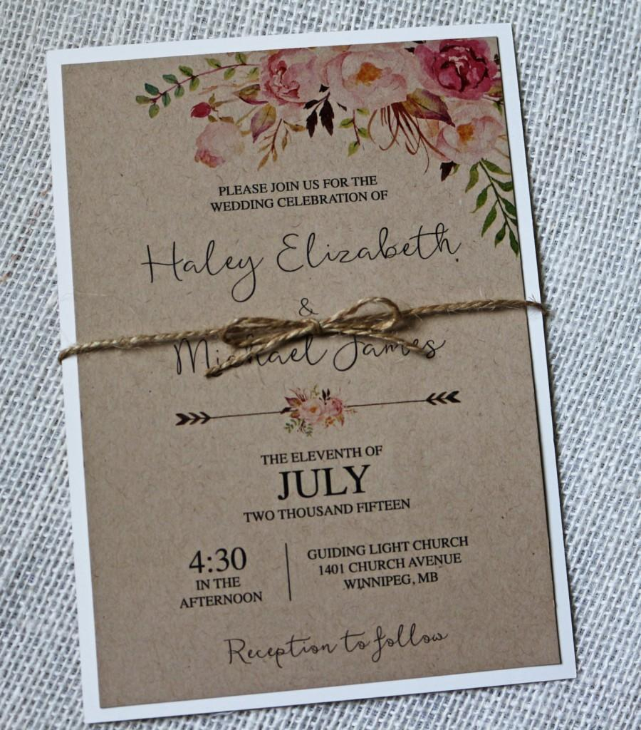 27+ Awesome Photo of Diy Wedding Invitations Kits - regiosfera.com