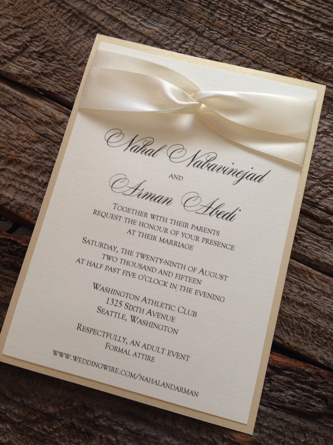 32+ Marvelous Photo of Elegant Wedding Invitation - regiosfera.com