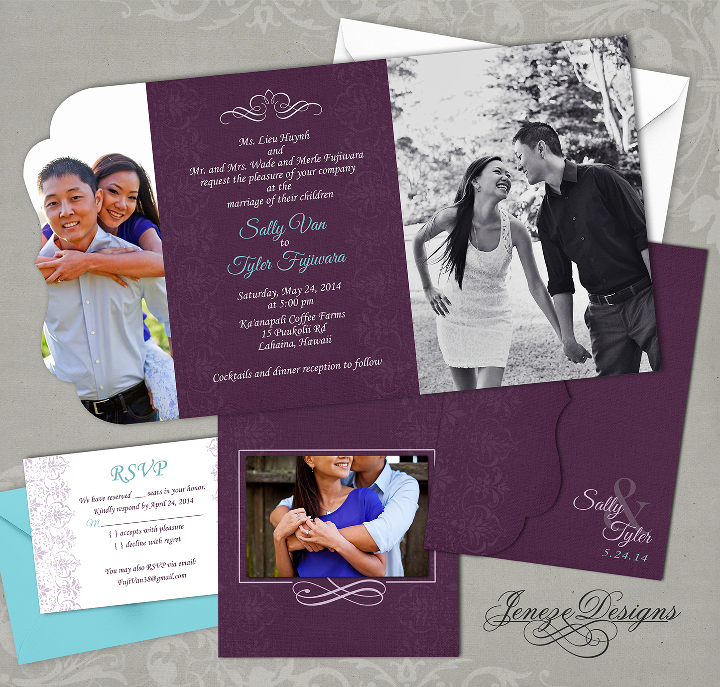 30+ Best Image of Folded Wedding Invitations - regiosfera.com