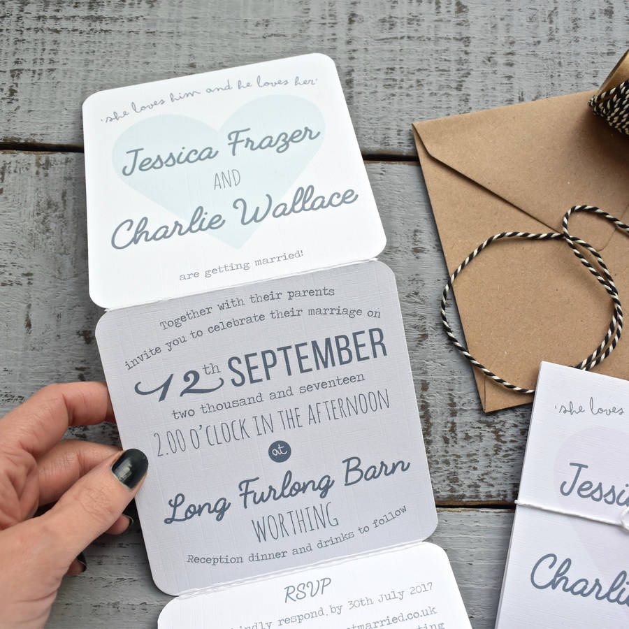 30+ Best Image of Folded Wedding Invitations - regiosfera.com