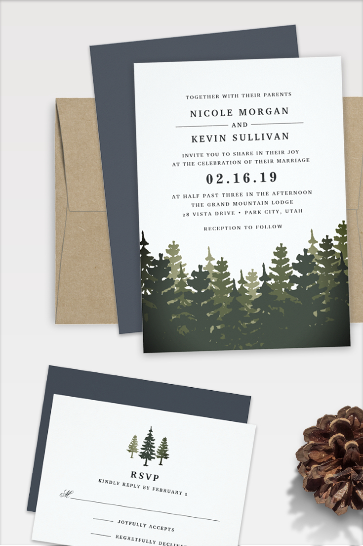 27+ Amazing Photo of Forest Wedding Invitations - regiosfera.com