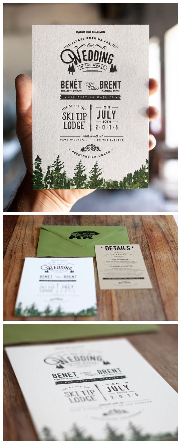 27+ Amazing Photo of Forest Wedding Invitations - regiosfera.com