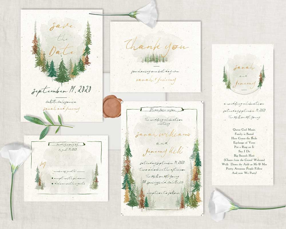 27+ Amazing Photo of Forest Wedding Invitations - regiosfera.com