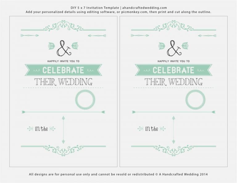 Free Printable Wedding Invitation Templates For Word Free Printable ...