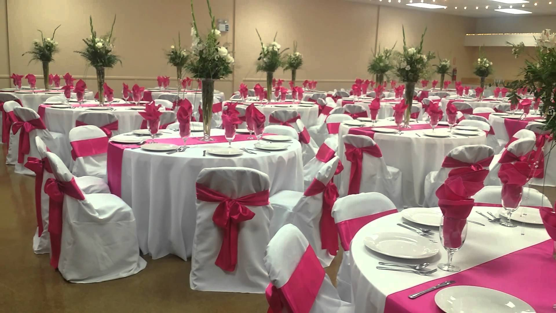 Exclusive Photo of Fushia Wedding Decor - regiosfera.com