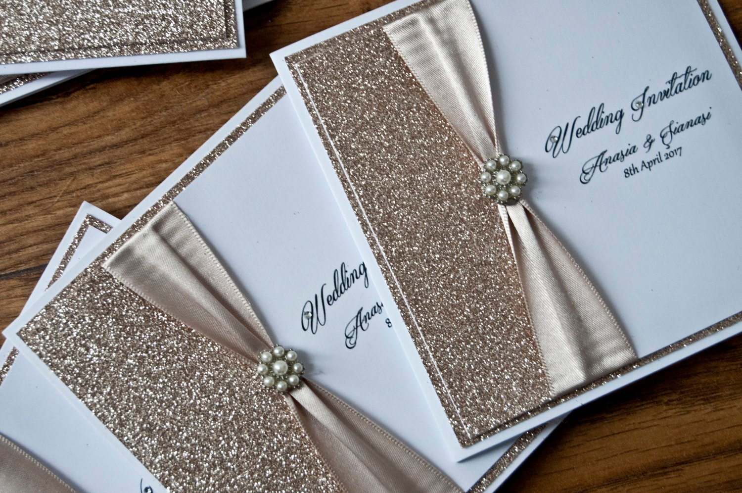 27+ Marvelous Image of Glitter Wedding Invitations - regiosfera.com