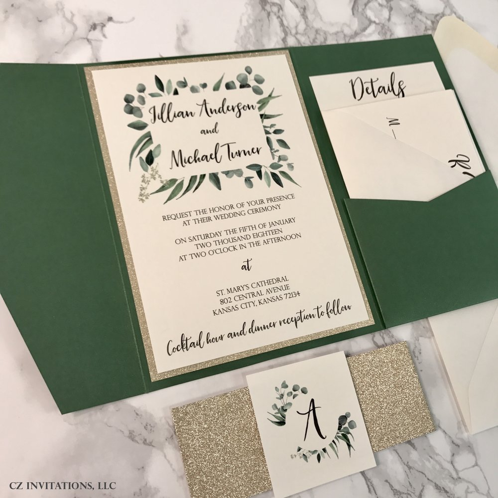27+ Marvelous Image of Glitter Wedding Invitations - regiosfera.com