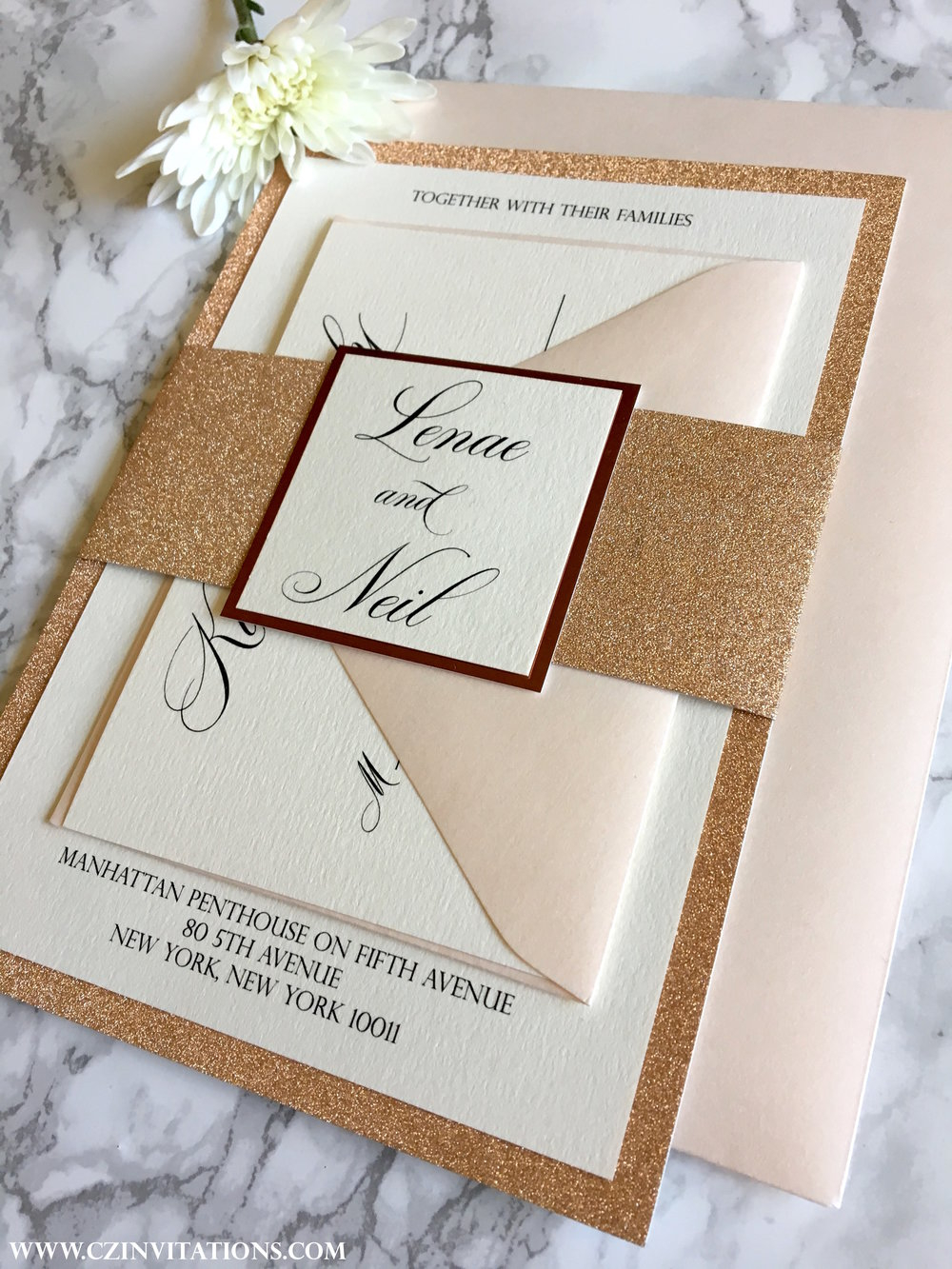 27+ Marvelous Image of Glitter Wedding Invitations - regiosfera.com