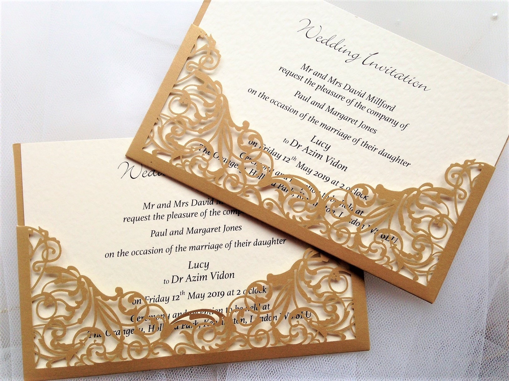 27+ Best Image of Gold Wedding Invitations - regiosfera.com