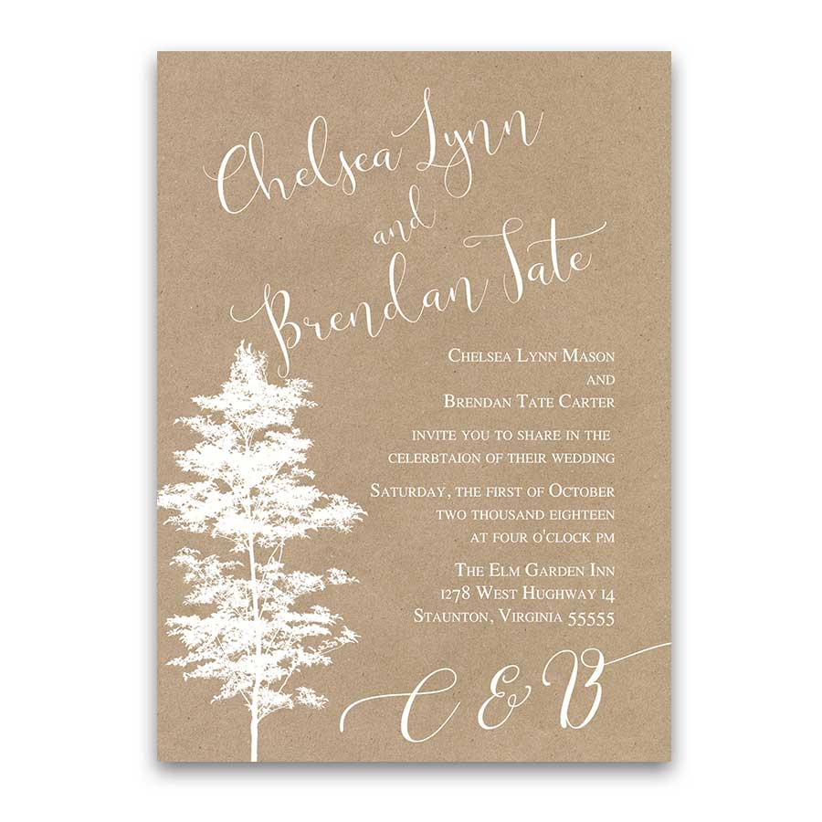 37+ Amazing Picture of Kraft Wedding Invitations - regiosfera.com