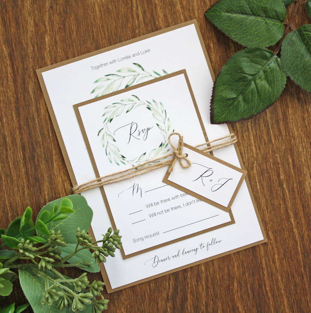 37+ Amazing Picture of Kraft Wedding Invitations - regiosfera.com