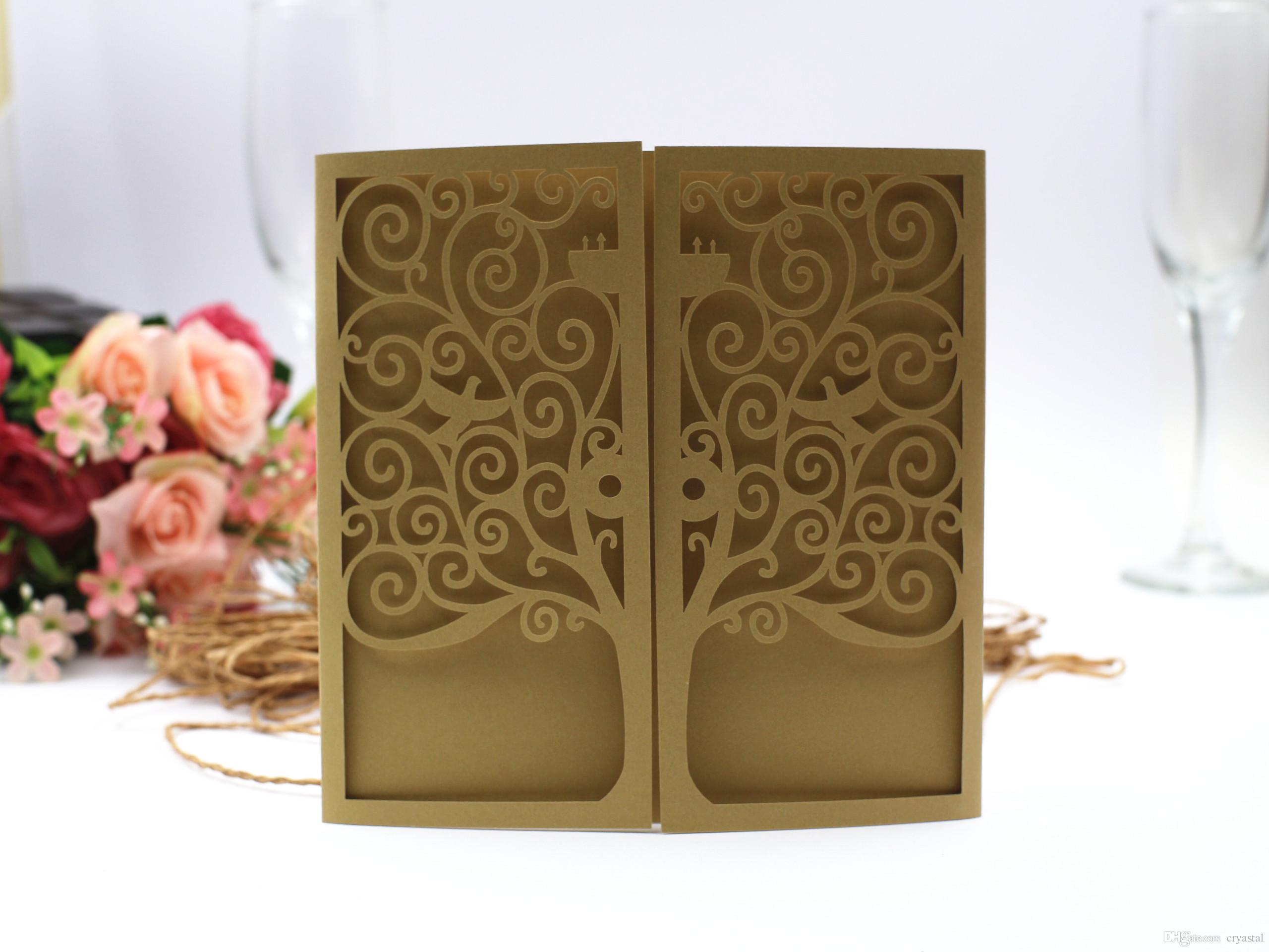 32+ Best Image of Laser Cut Tree Wedding Invitations - regiosfera.com