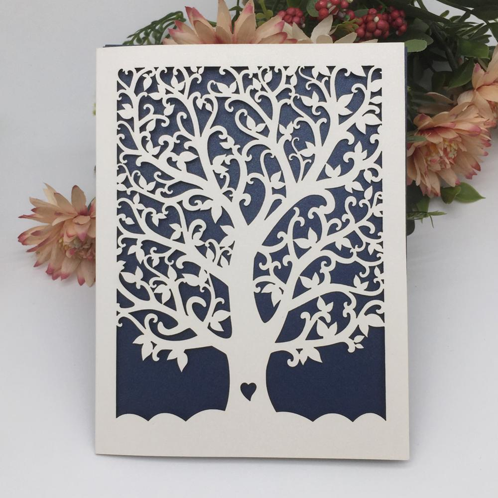 32+ Best Image of Laser Cut Tree Wedding Invitations - regiosfera.com