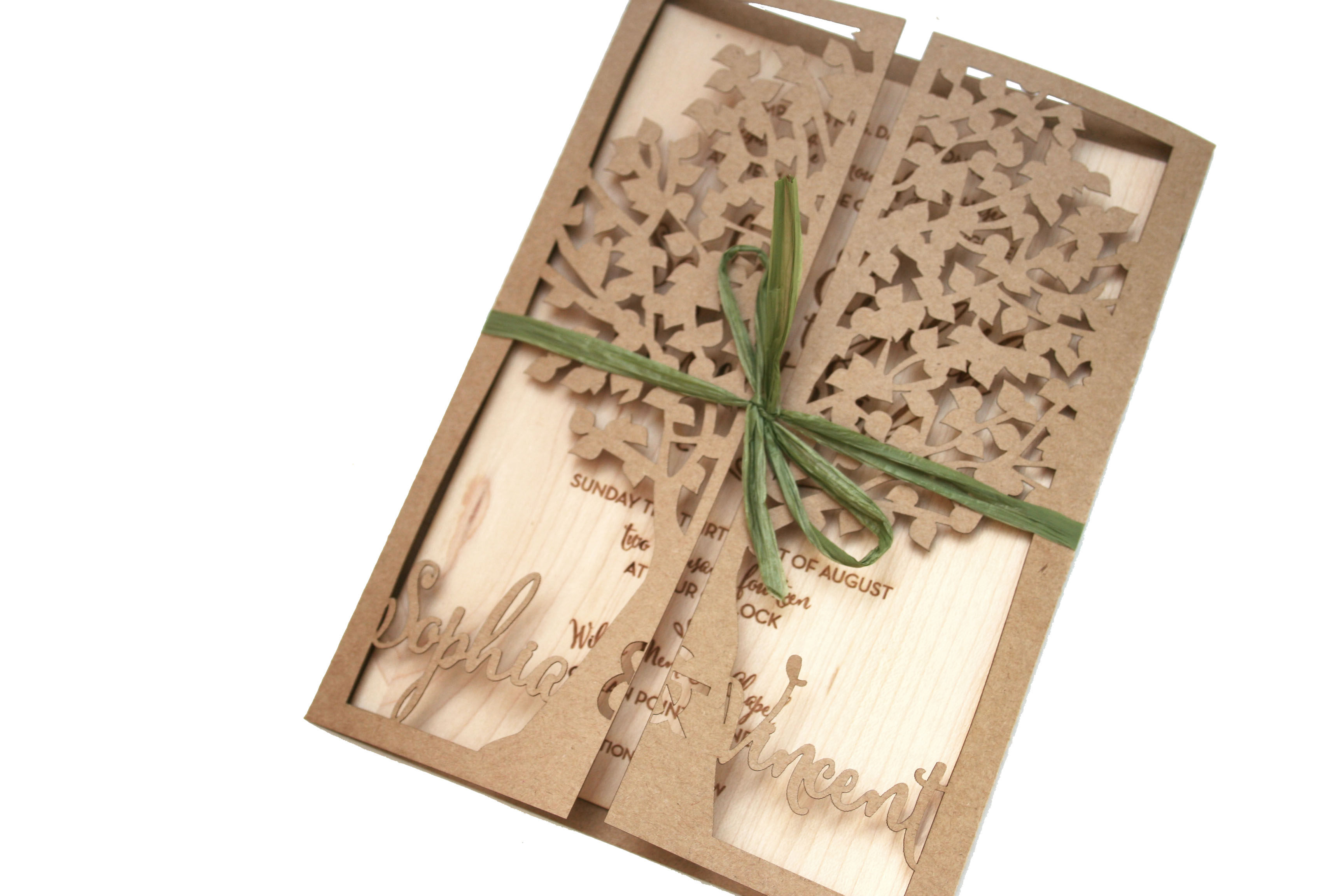 32+ Best Image of Laser Cut Tree Wedding Invitations - regiosfera.com
