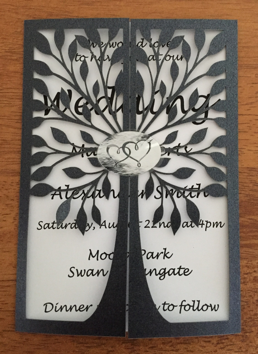 32+ Best Image of Laser Cut Tree Wedding Invitations - regiosfera.com
