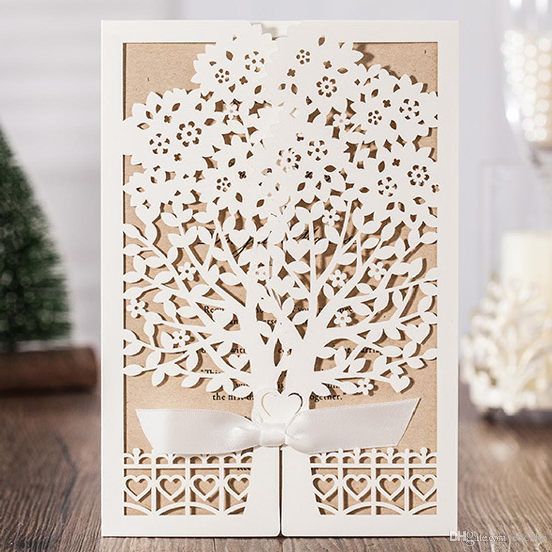 32+ Best Image of Laser Cut Tree Wedding Invitations - regiosfera.com