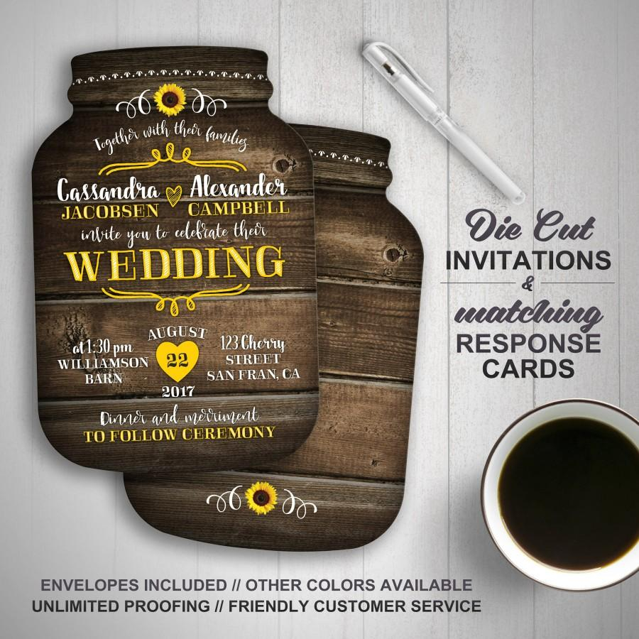 37+ Brilliant Photo of Mason Jar Wedding Invitation Kits - regiosfera.com