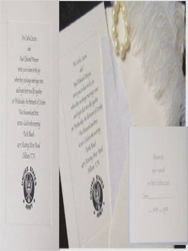 35+ Inspired Image of Military Wedding Invitations - regiosfera.com