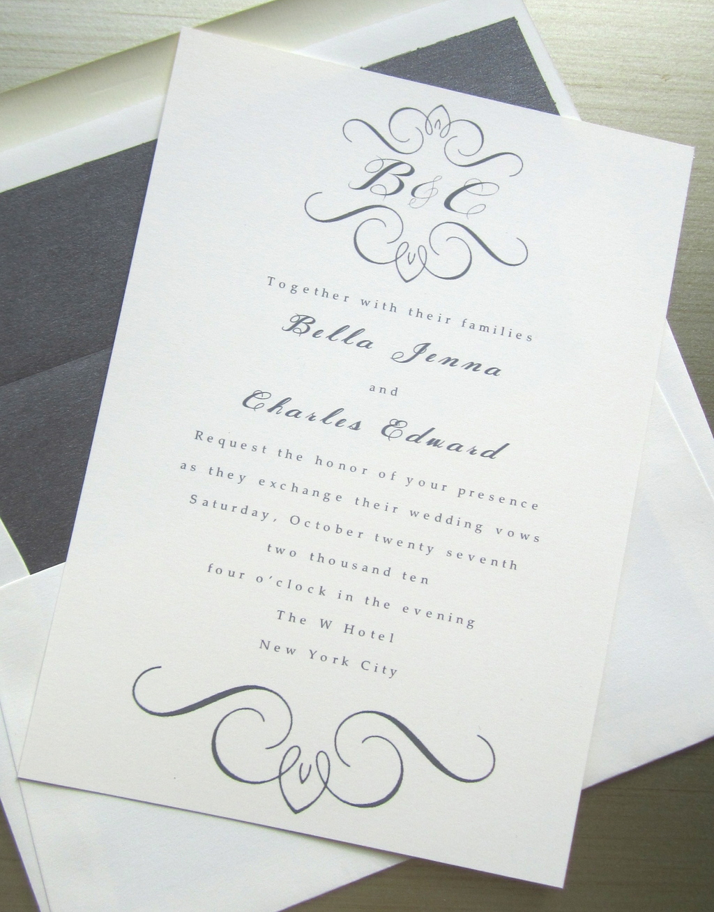 30+ Great Picture of Monogram Wedding Invitations - regiosfera.com
