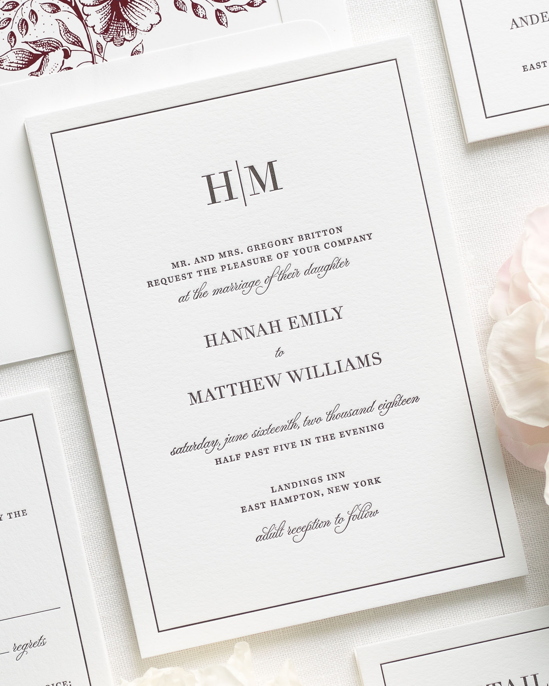 30+ Great Picture of Monogram Wedding Invitations - regiosfera.com