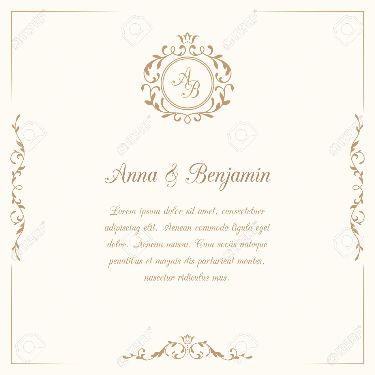 30+ Great Picture of Monogram Wedding Invitations - regiosfera.com