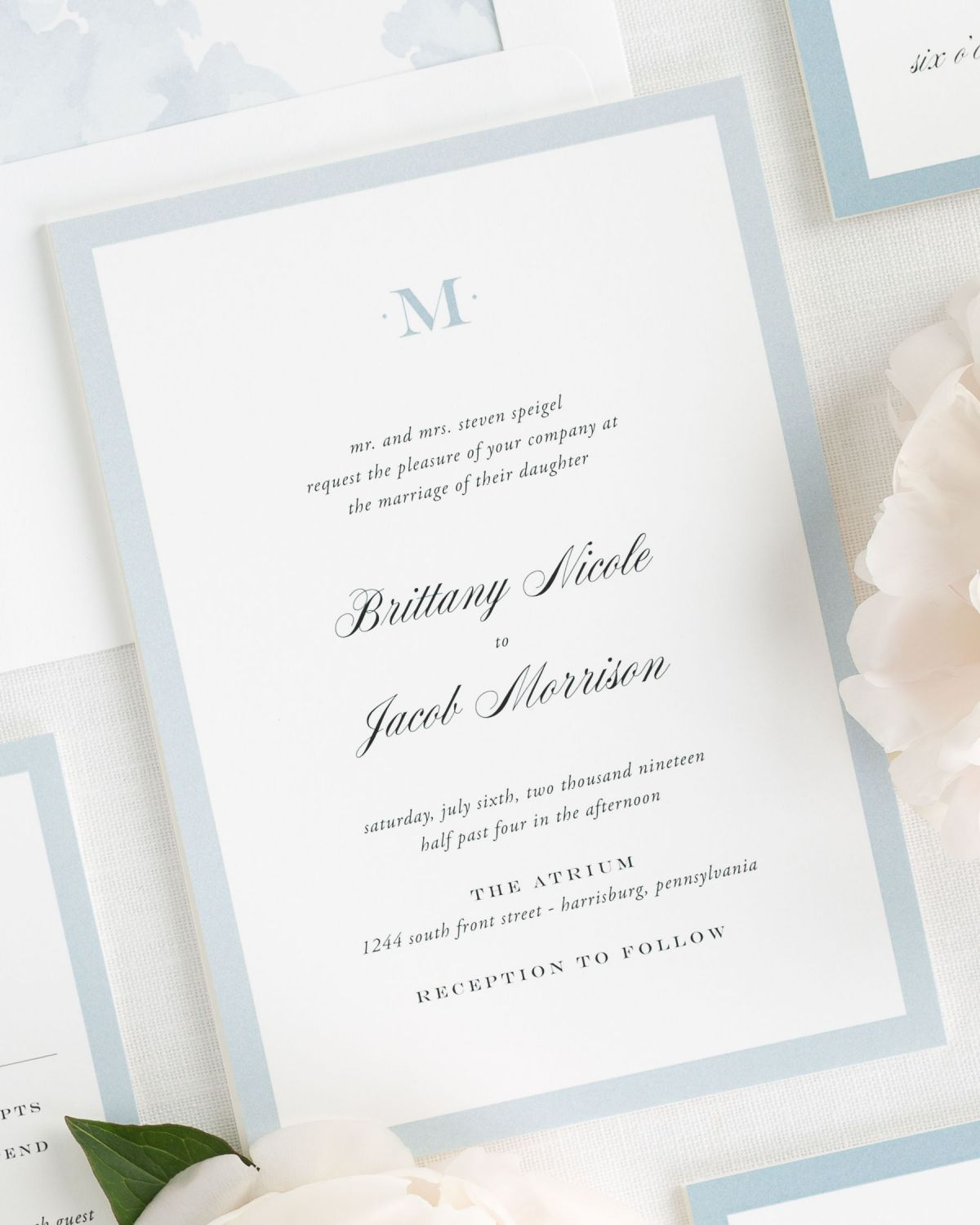 30+ Great Picture of Monogram Wedding Invitations - regiosfera.com