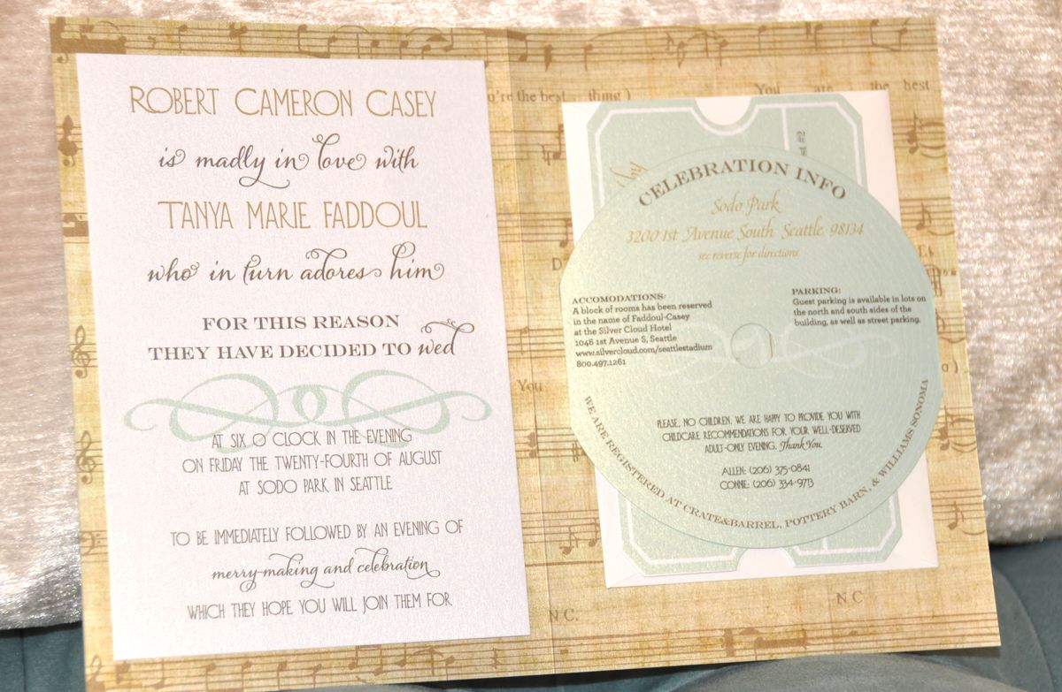 37+ Elegant Image of Music Themed Wedding Invitations - regiosfera.com