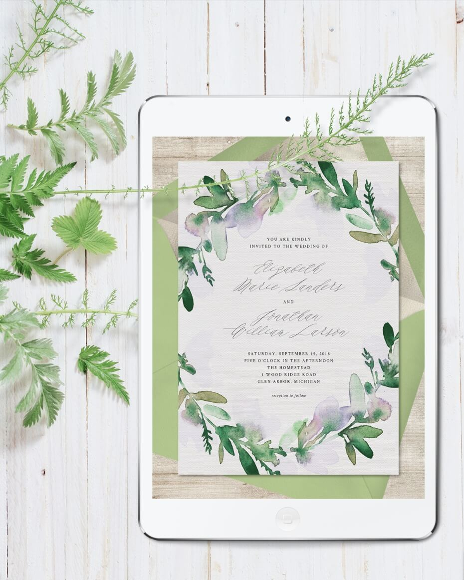35+ Exclusive Picture of Paperless Wedding Invitations - regiosfera.com