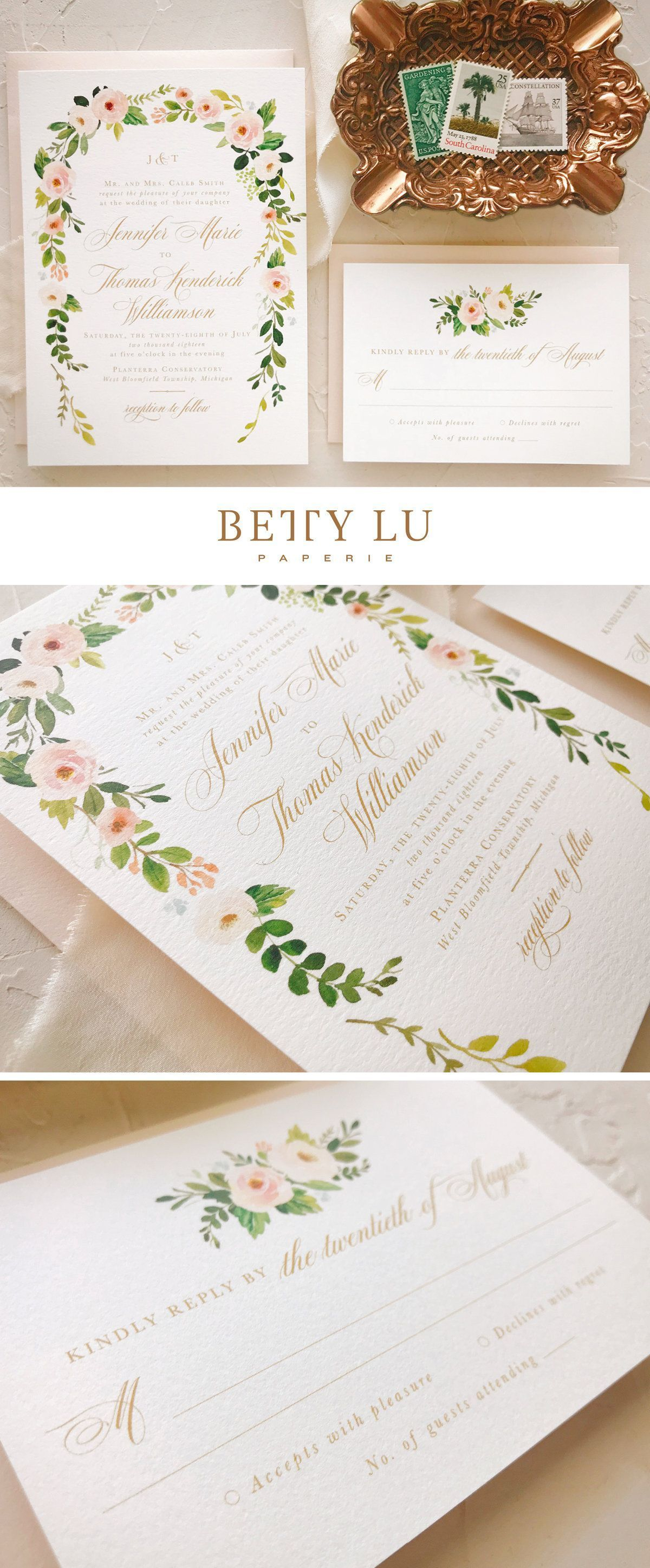 35+ Elegant Photo of Peach Wedding Invitations - regiosfera.com