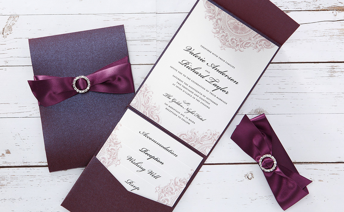 32+ Elegant Image of Pocket Wedding Invitation - regiosfera.com