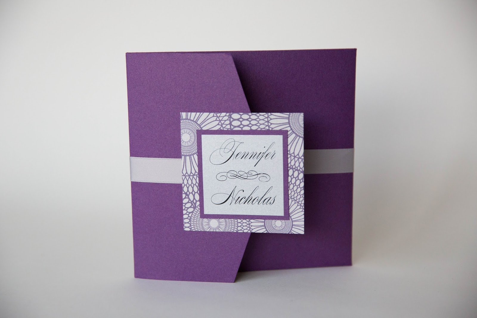 30+ Pretty Image of Purple And Silver Wedding Invitations - regiosfera.com