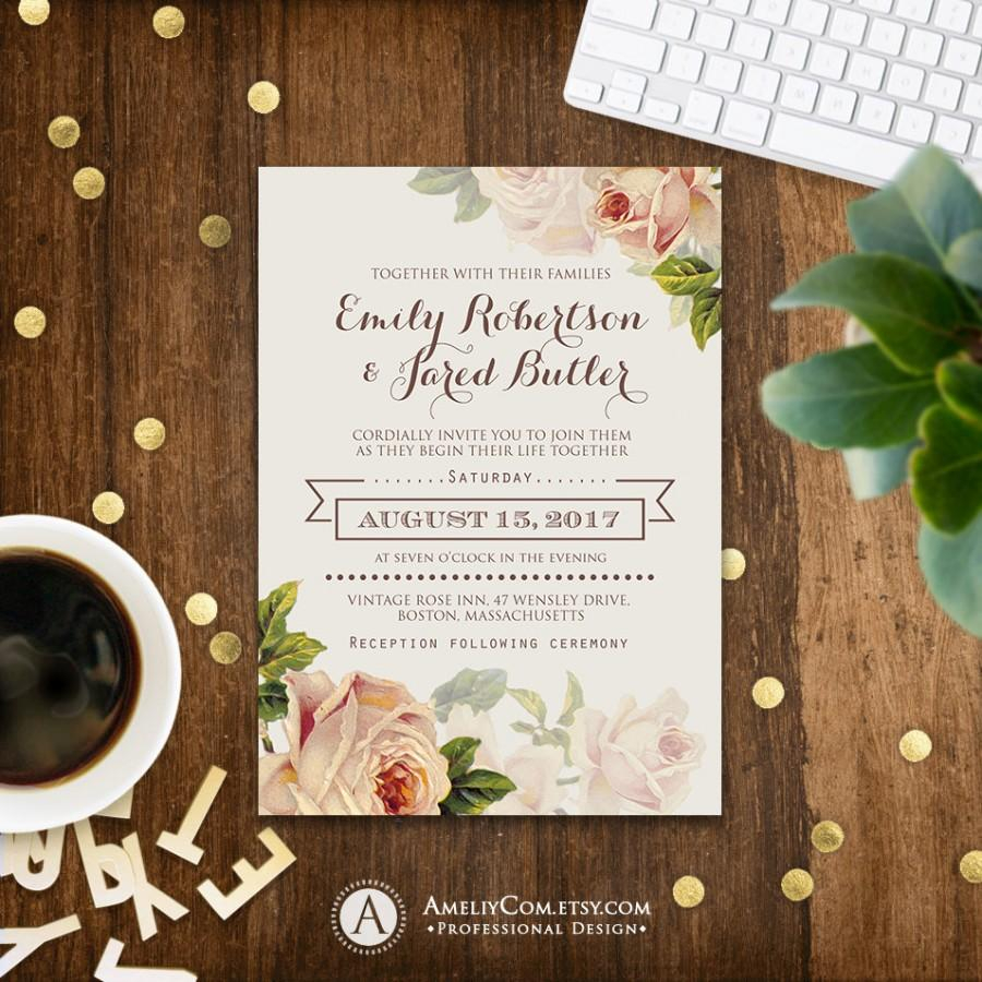 37+ Inspired Picture of Rustic Chic Wedding Invitations Diy ...