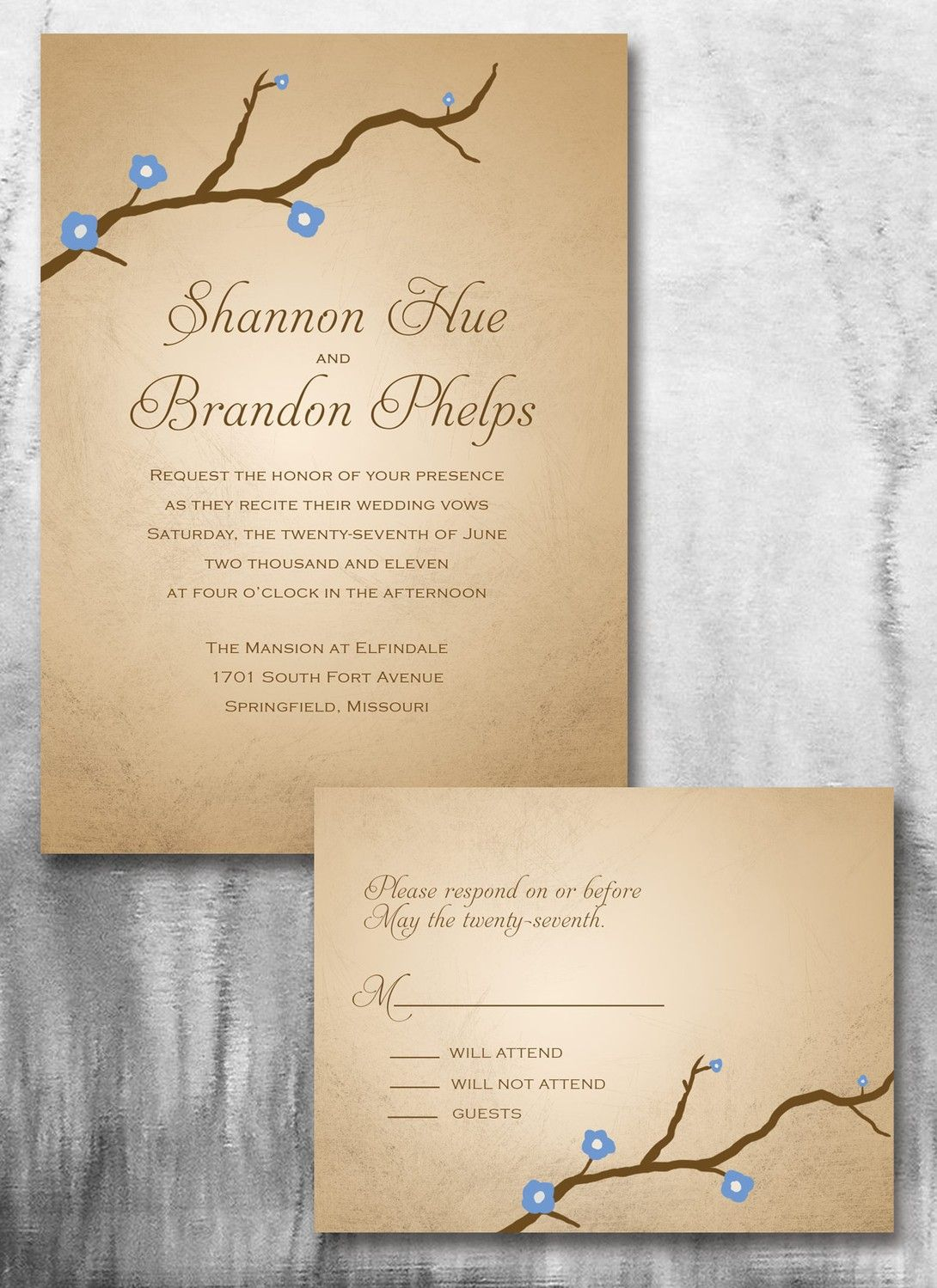 37+ Inspired Picture of Rustic Chic Wedding Invitations Diy ...