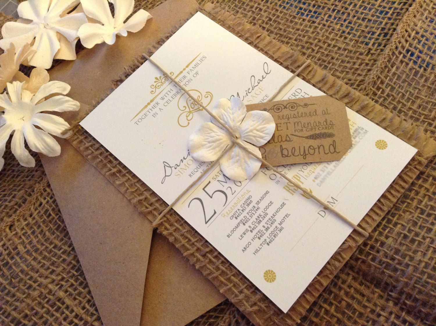 37+ Inspired Picture of Rustic Chic Wedding Invitations Diy ...