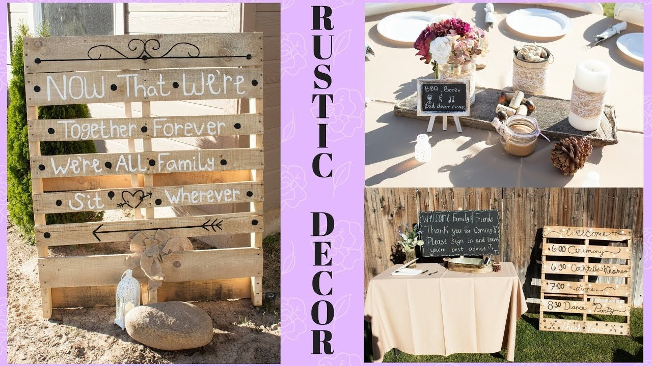 Amazing Photo of Rustic Wedding Decor Diy - regiosfera.com