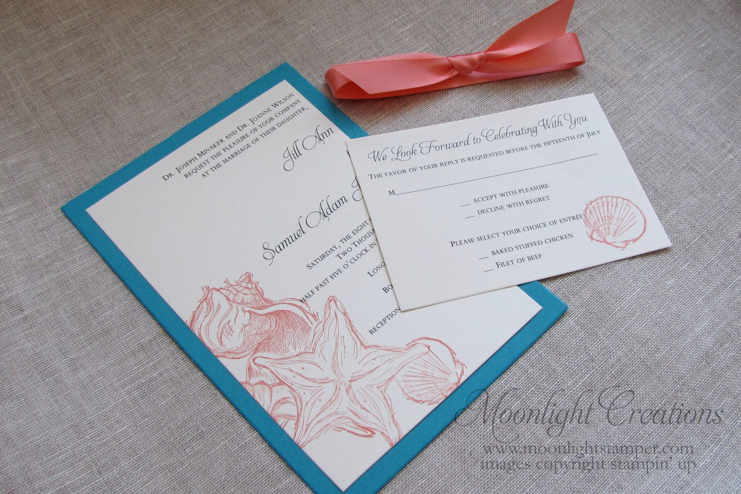 35+ Great Image of Seashell Wedding Invitations - regiosfera.com