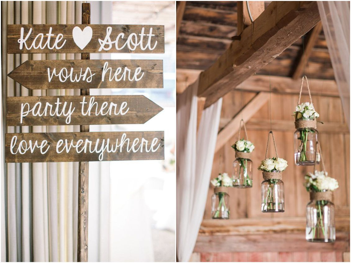 Wonderful Picture of Simple Rustic Wedding Decor - regiosfera.com