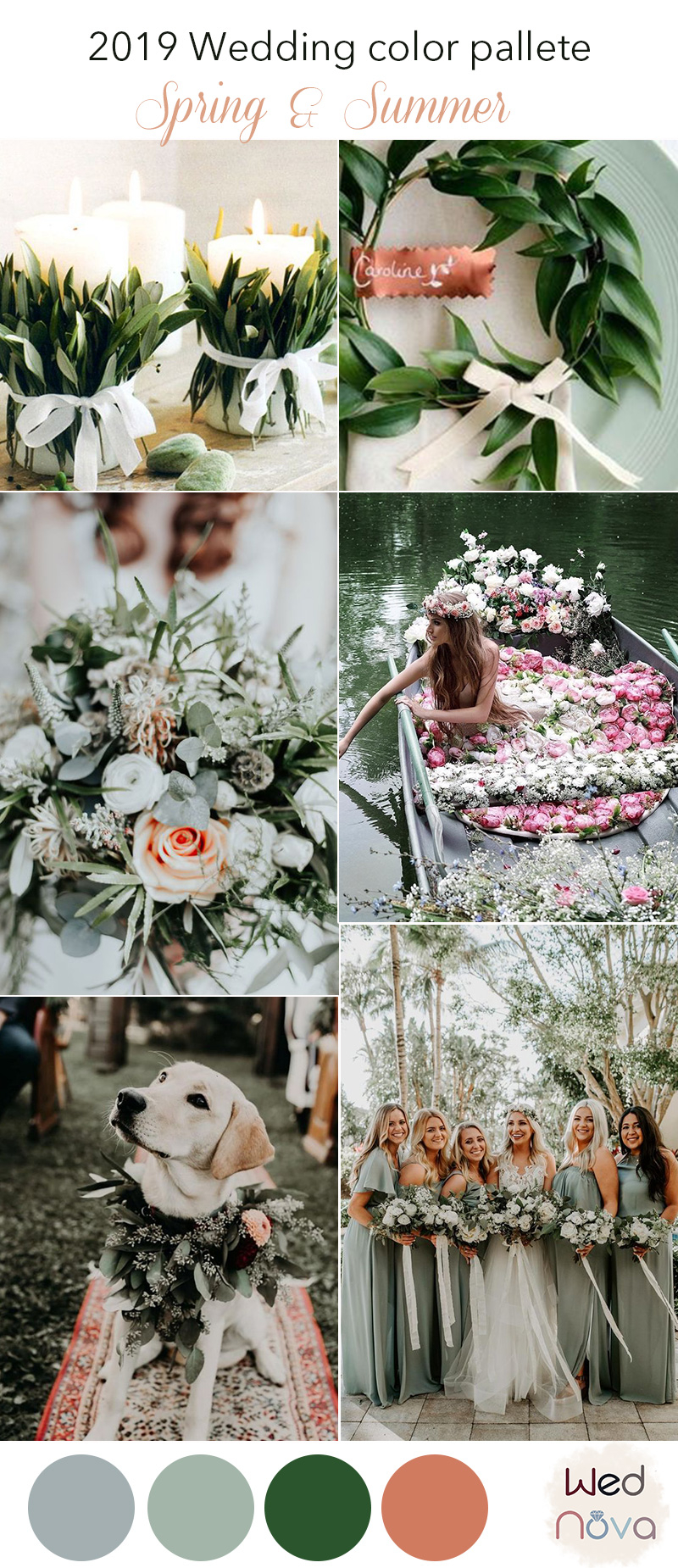 Elegant Picture of Spring Wedding Colors - regiosfera.com